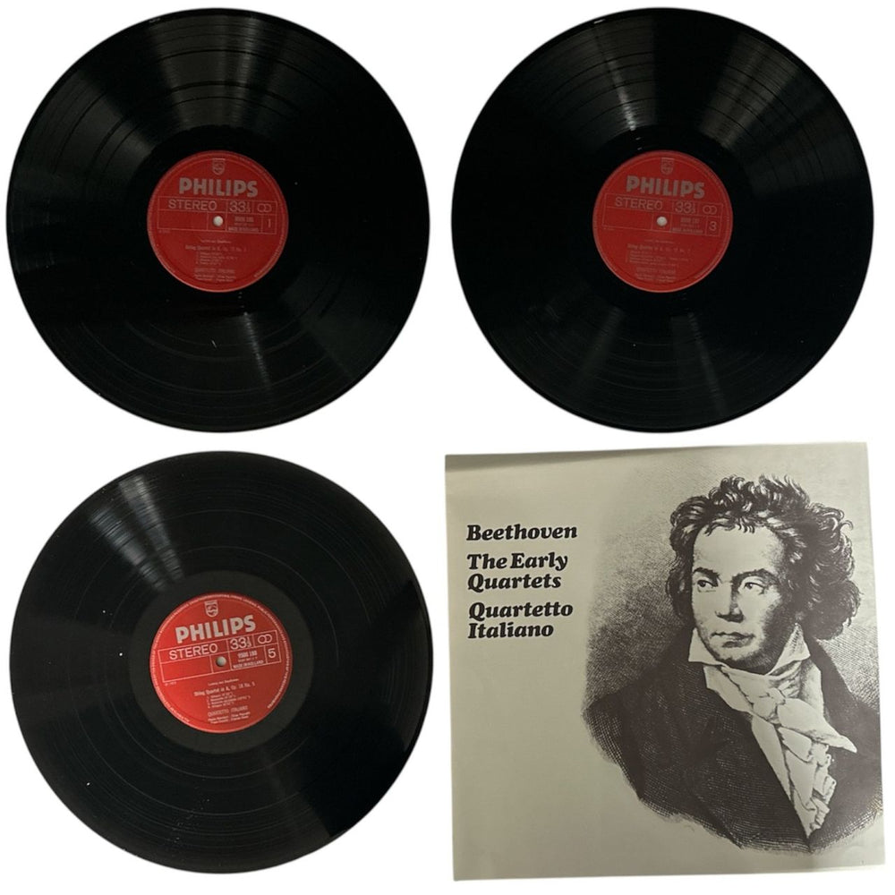 Ludwig Van Beethoven The Early Quartets Op. 18 Nos. 1-6 US Vinyl box s — RareVinyl.com