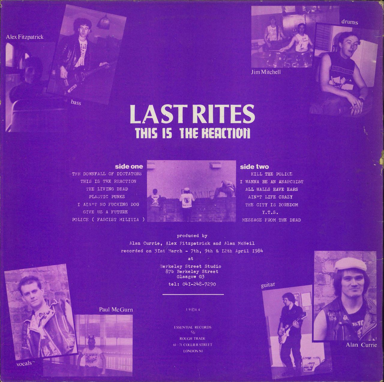 Last Rites This Is The Reaction UK Vinyl LP — RareVinyl.com