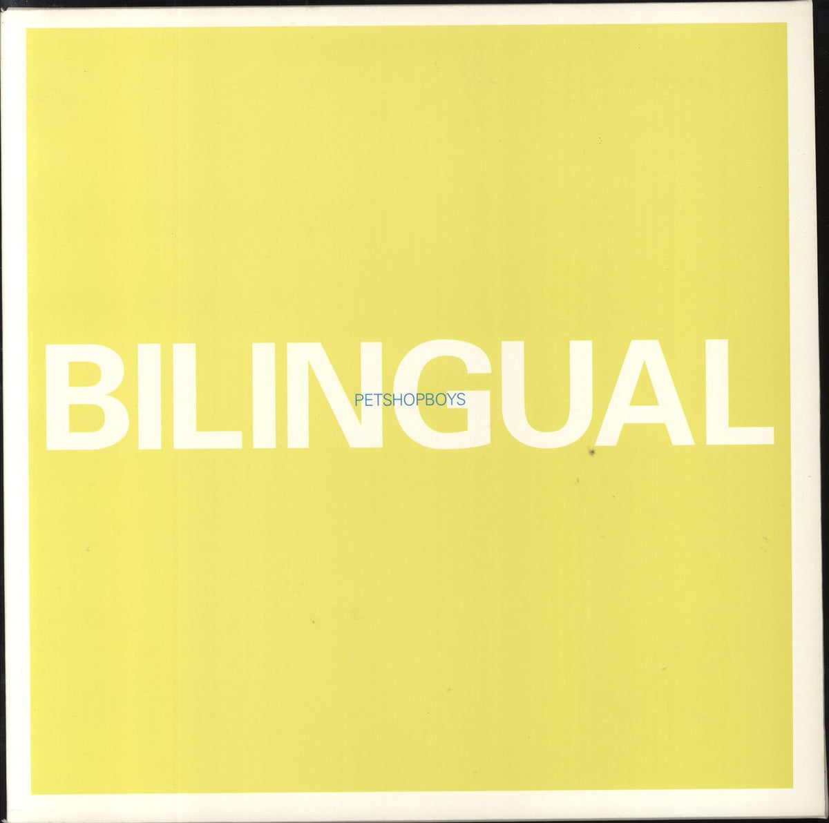 Pet Shop Boys Bilingual