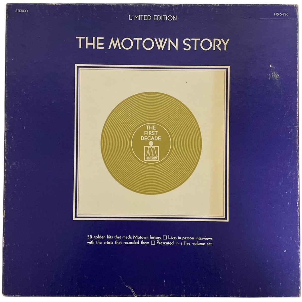 Tamla Motown The Motown Story US Vinyl box set — RareVinyl.com
