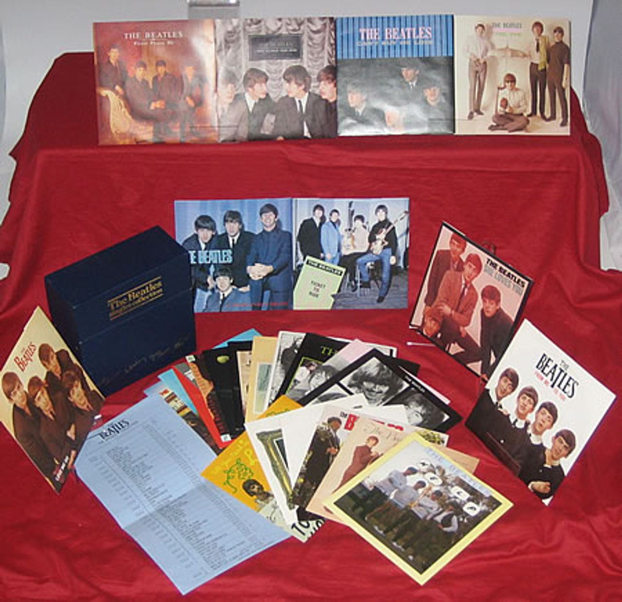 The Beatles Singles Collection + Insert - EX UK 7" box set — RareVinyl.com